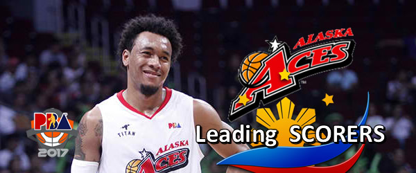List of Leading Scorers: Alaska Aces 2016-2017 PBA Philippine Cup
