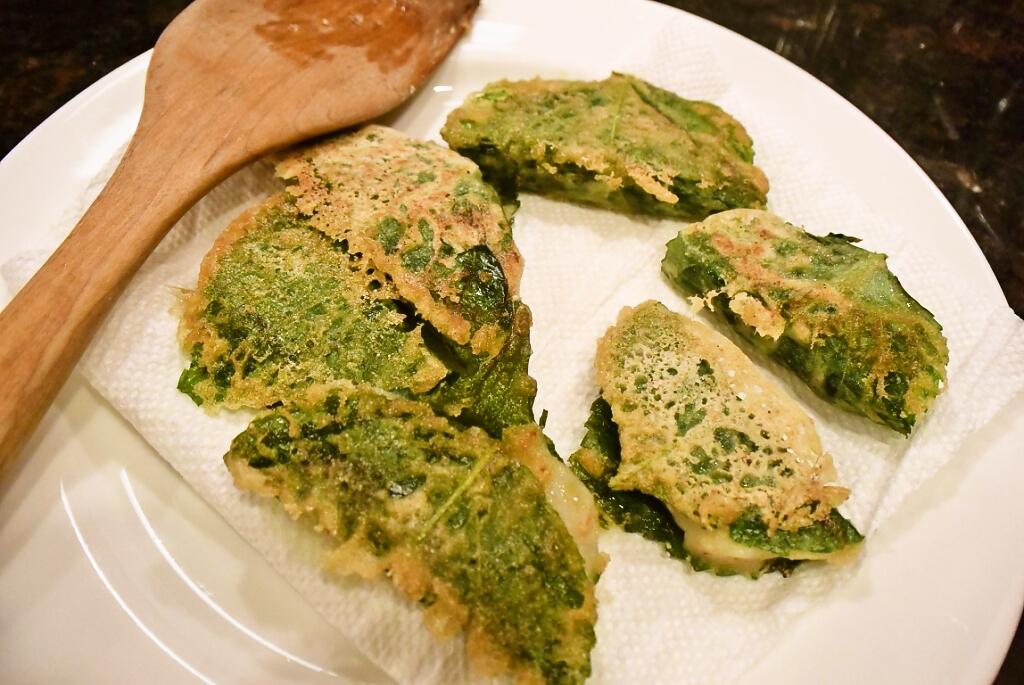 Recipes for Tom: Shinjo no shiso-hasami-yaki / fried fishcake in ...