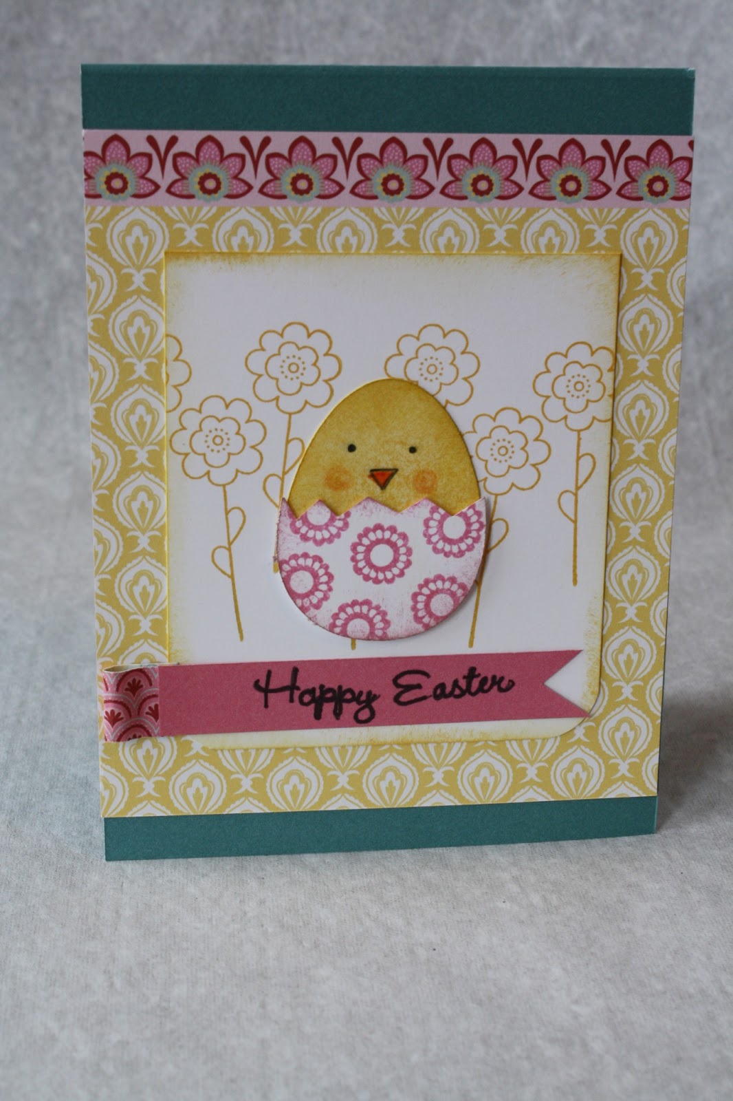 Broken Treasures: Easter Chick Card & Cricut Bunnies