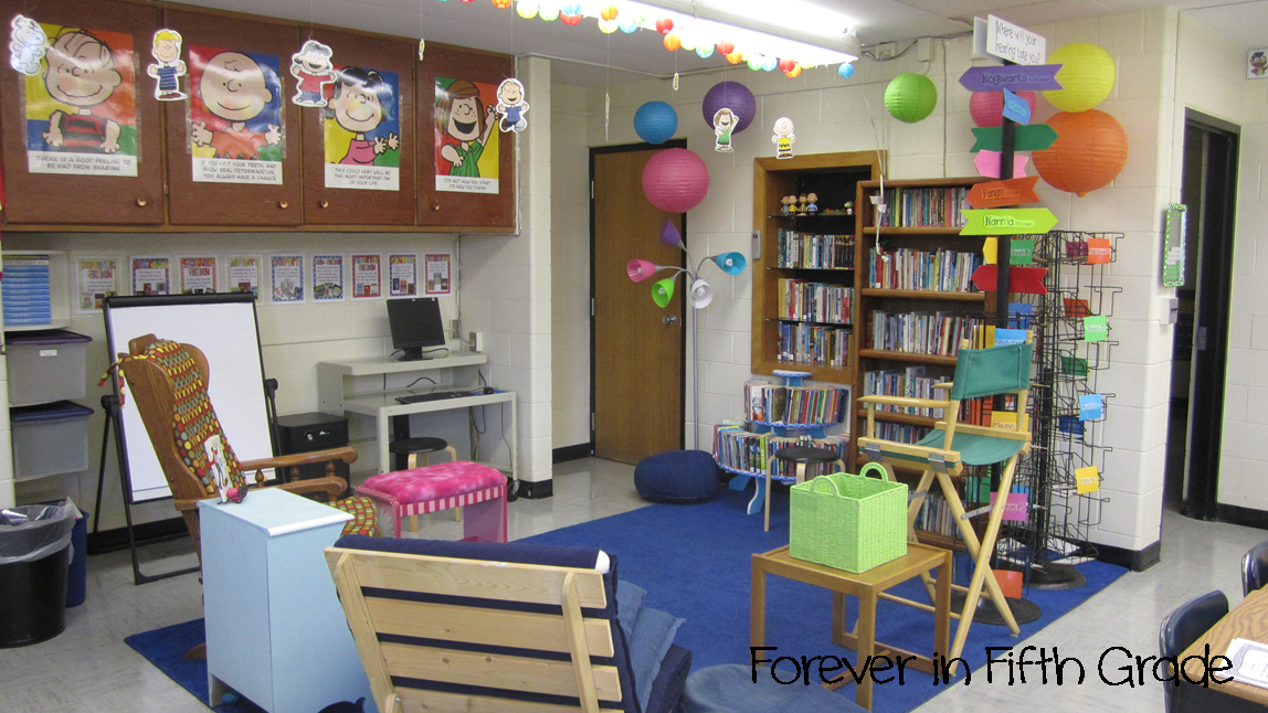 A Cozy Classroom Library | Forever in Fifth Grade