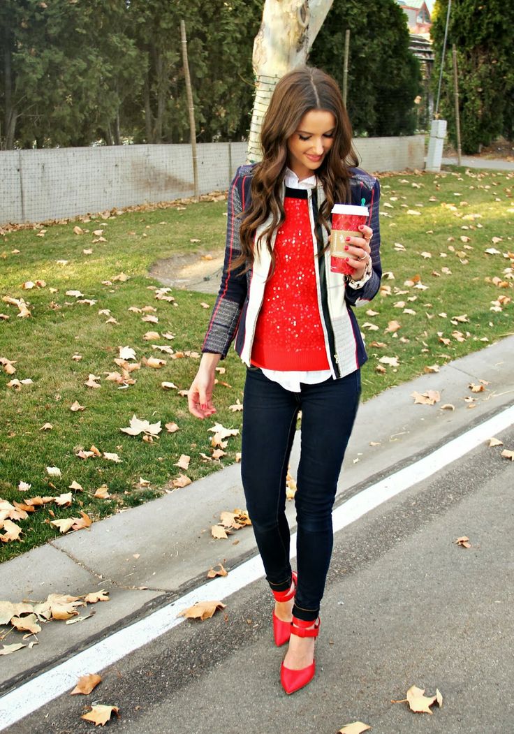 Outfits & +: 11 Outfits con zapatos rojos