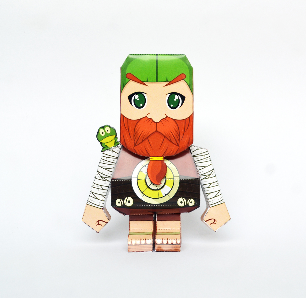 Dikids Paper toy : Papertoy Project