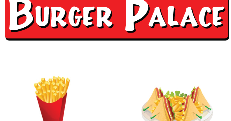 BRANDON P.: Grease Burger Palace Menu