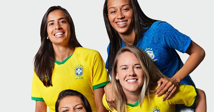 Brazil 2019 Women's World Cup Home Kit Revealed - Footy Headlines