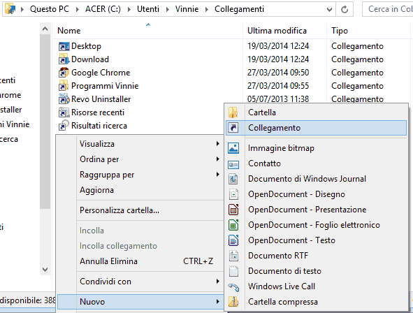 Cartella Predefinita Esplora Risorse Windows 10 Prova I