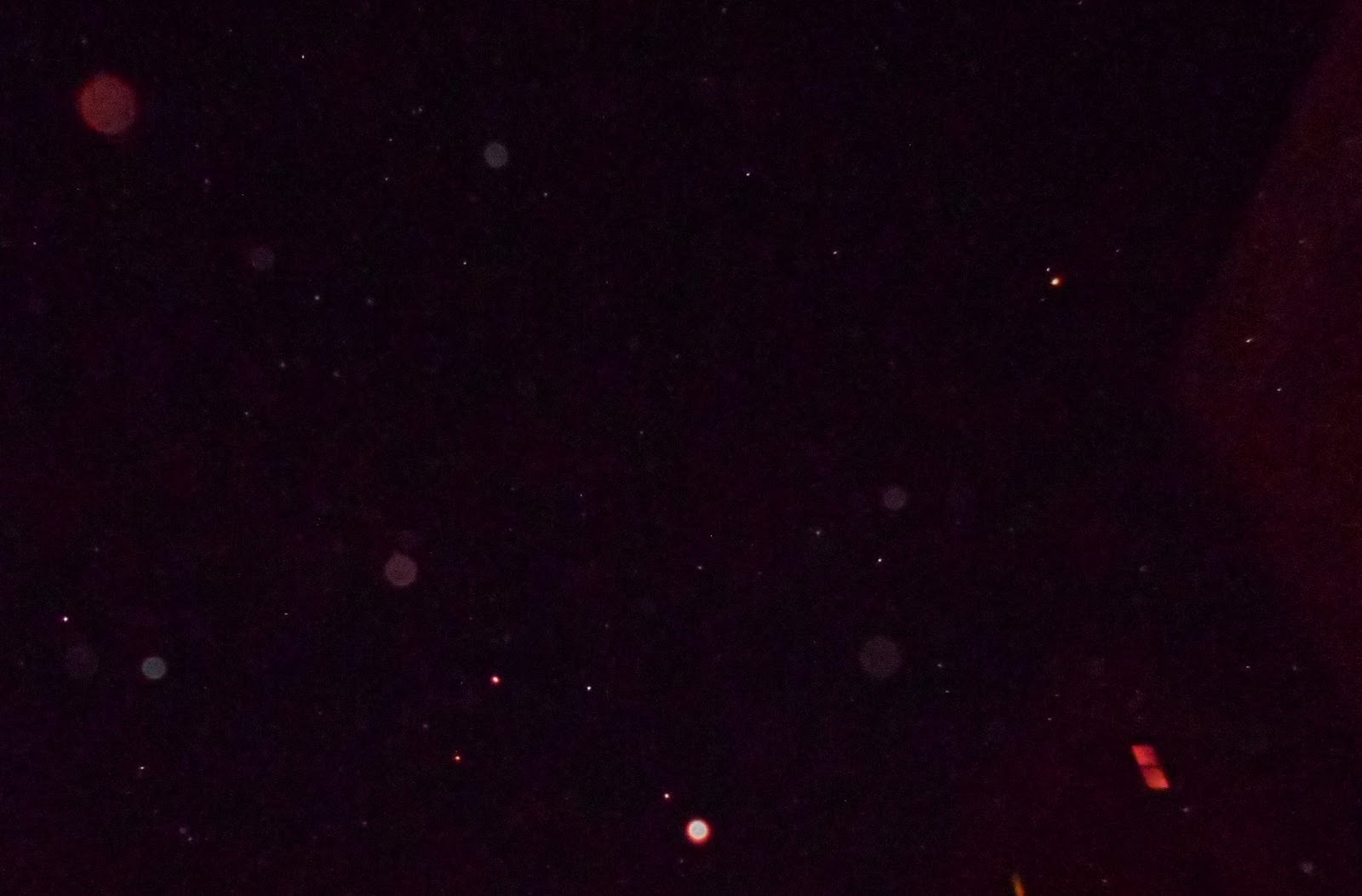 Orb Pro: A Rare Red Orb in the Sky