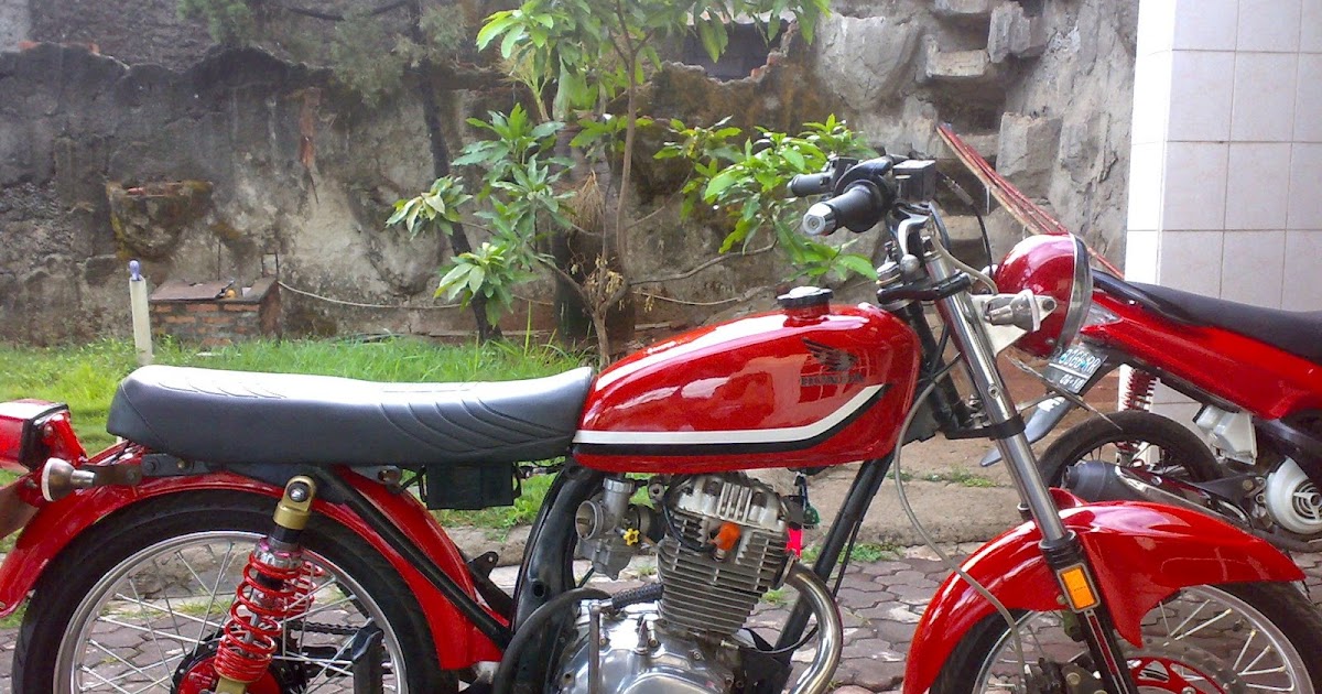40+ Top Populer Modifikasi Honda Cb 100 Gelatik