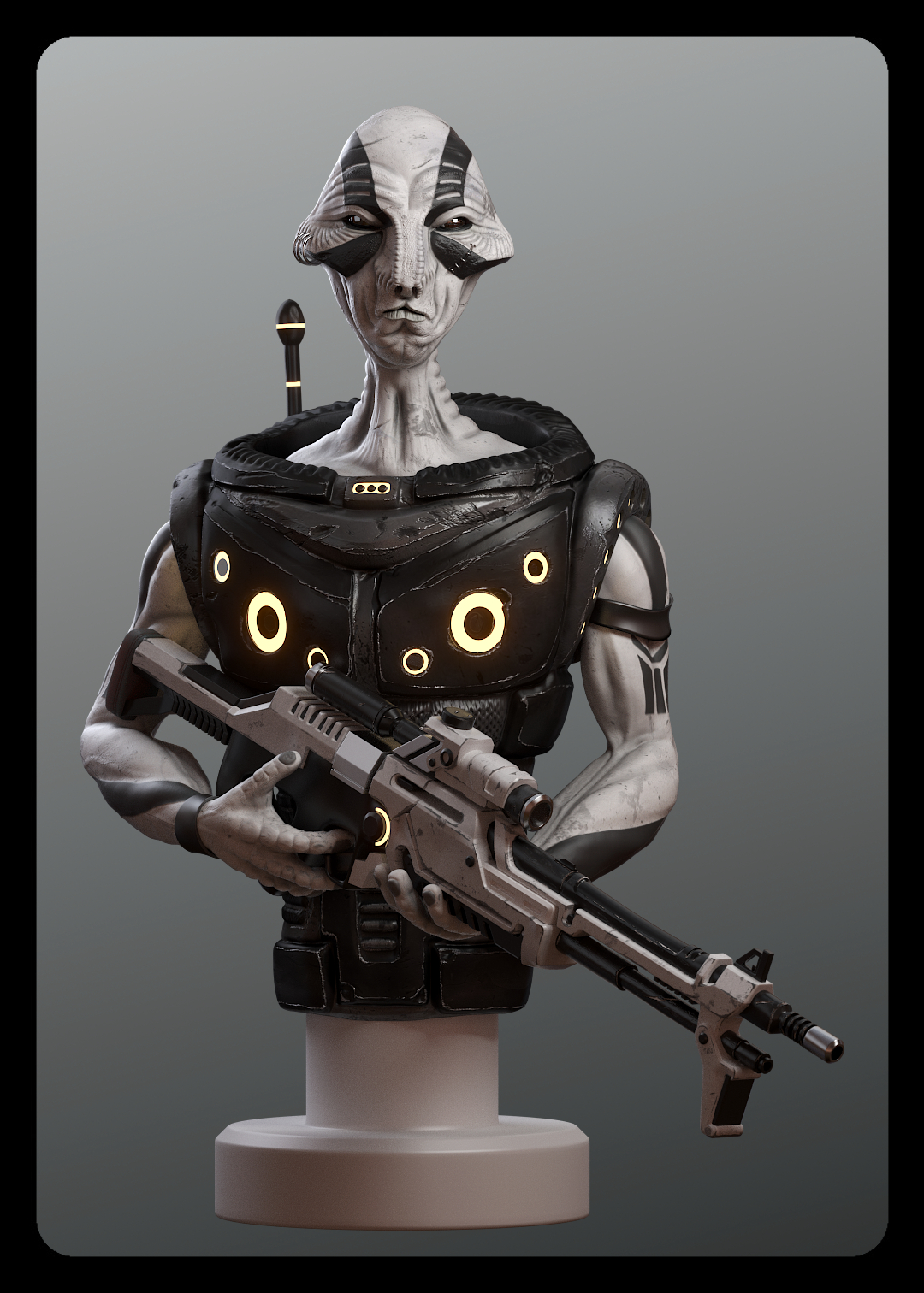 PixelActive: Alien scout WIP