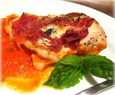 HURRICANE FOOD: Chicken Breasts w/ Smoked Ham & Mozzarella