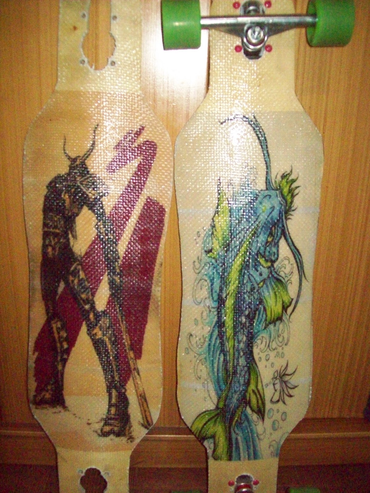 Viking Longboards: Koi-Fish Longboard 003