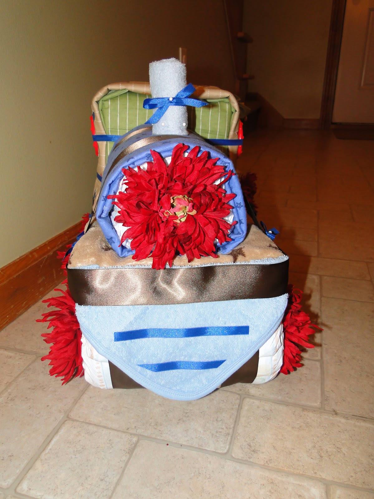 A Champagne Mind: Diaper Train