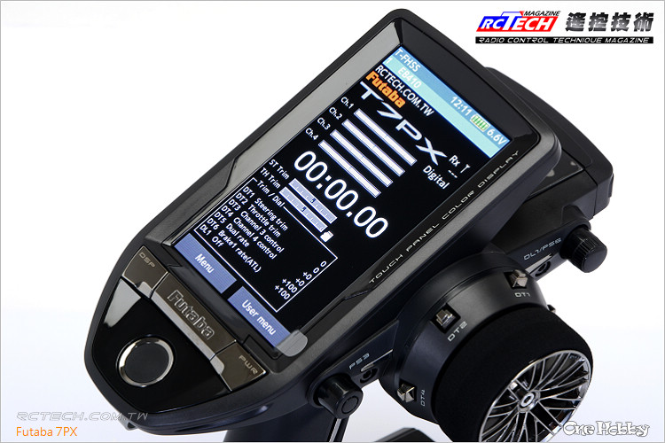 遙控技術雜誌｜RC TECH magazine: 如何呼叫出Futaba 7PX的7個動作頻道和對應的接收機