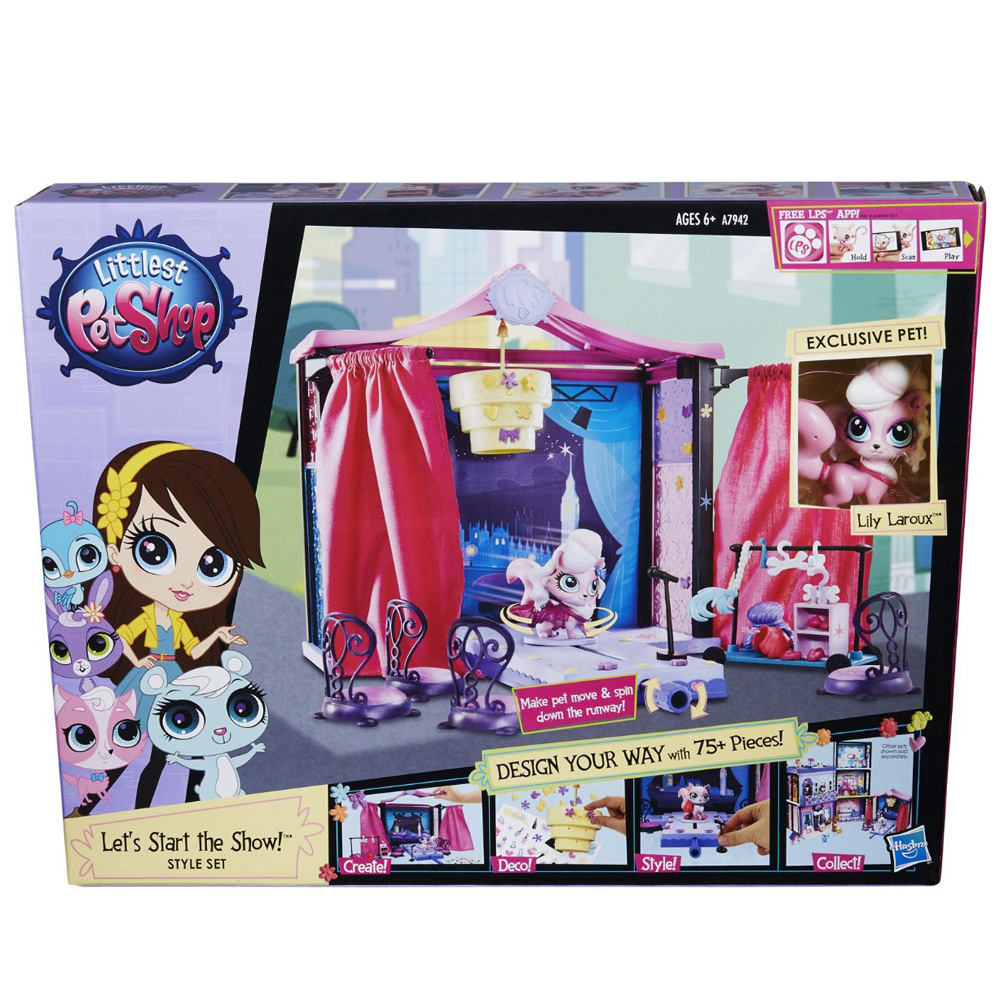 LPS Style Set Let's Start The Show Generation 5 Pets | LPS Merch