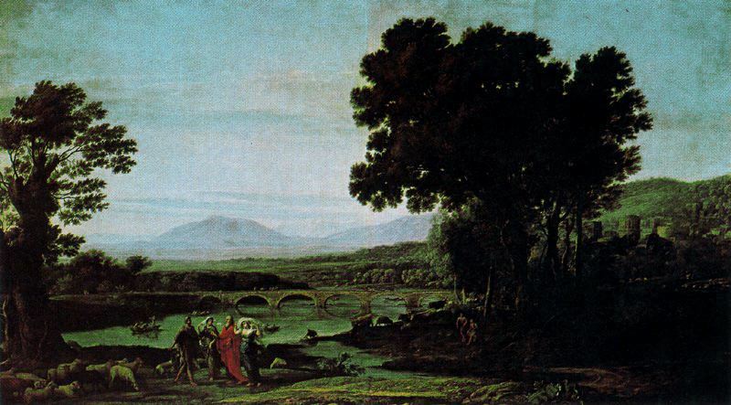 Claude Lorrain (Claudio de Lorena), obras, pinturas, cuadros
