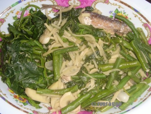 saluyot and rabong variation--with bulong-sili, kalunay and utong ...