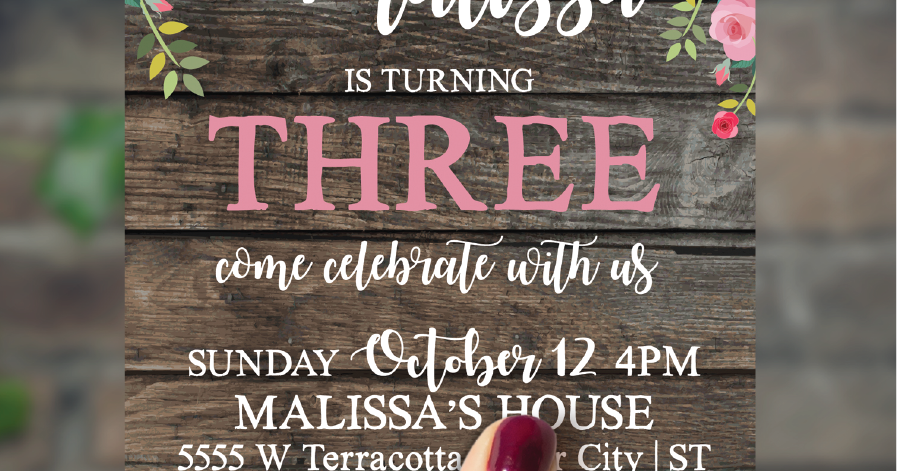 SimplyEverydayMe: {HAPPY MONDAY}... Rustic Flower Invitation...