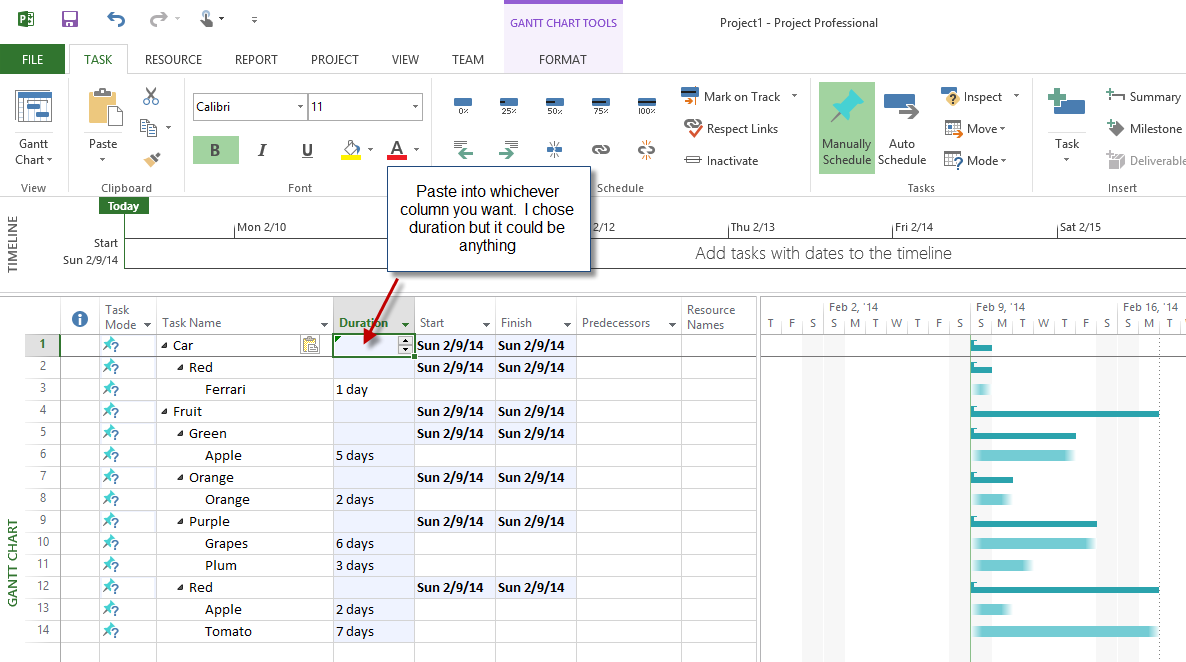 EfficiTrends Blog: Getting Excel Pivot Data into Microsoft Project as a ...