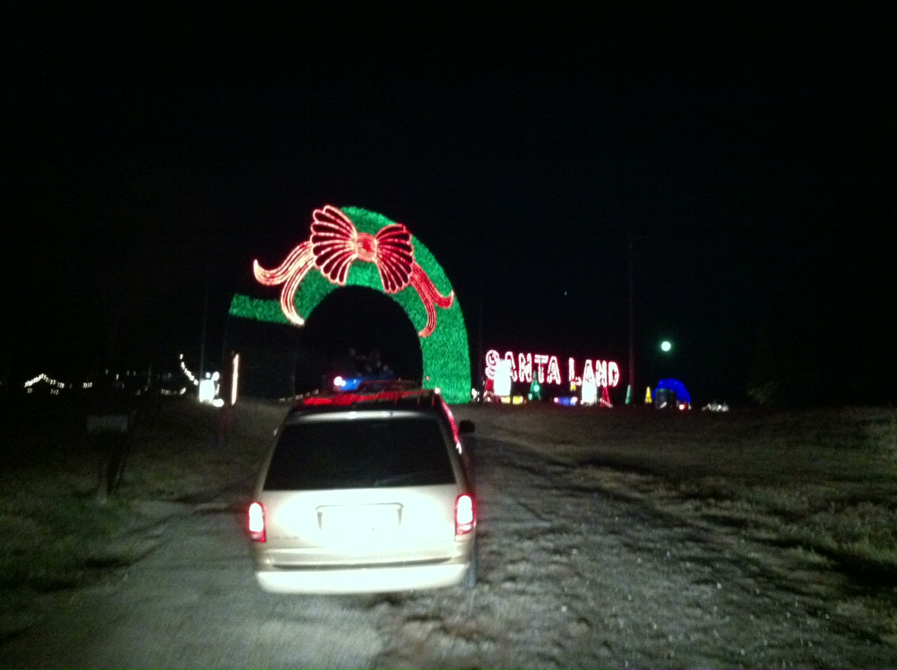 THREE? THREE!! Tristan is Three!: Santa Land in Tyler, TX