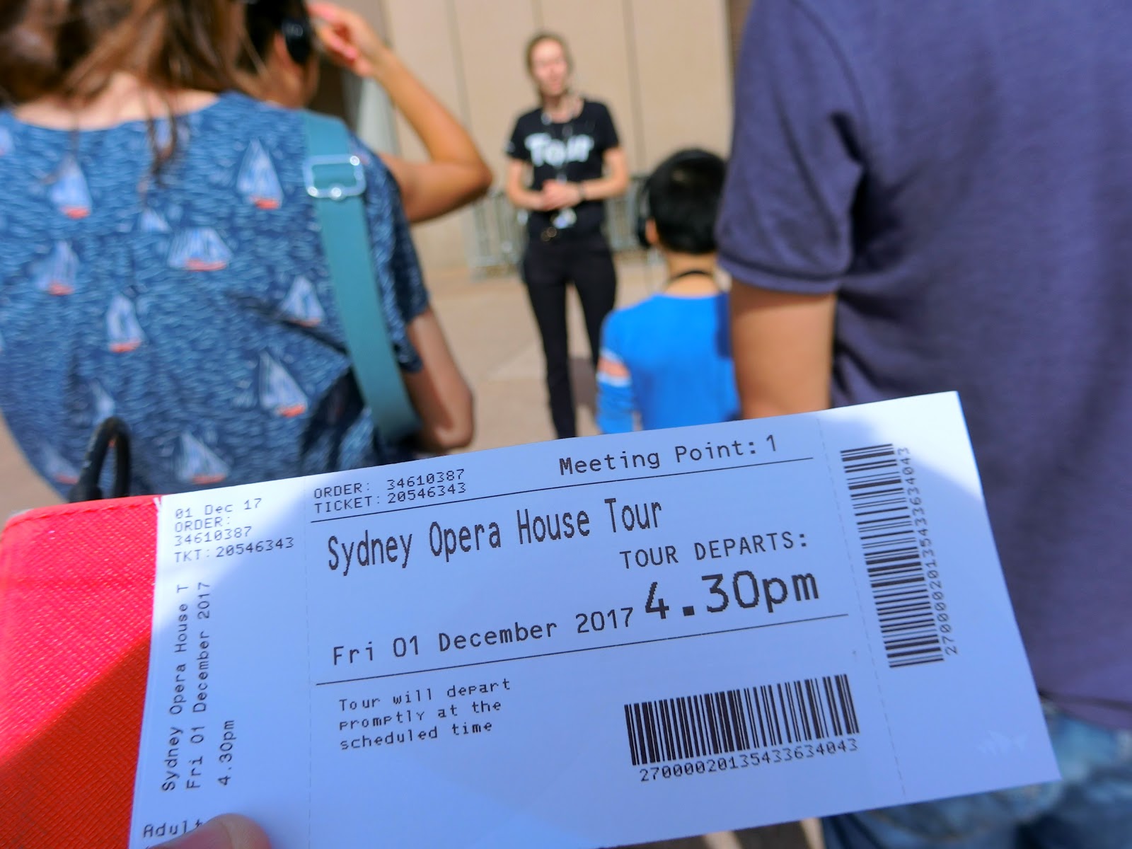 SYDNEY OPERA HOUSE TOUR - Hi5 the world