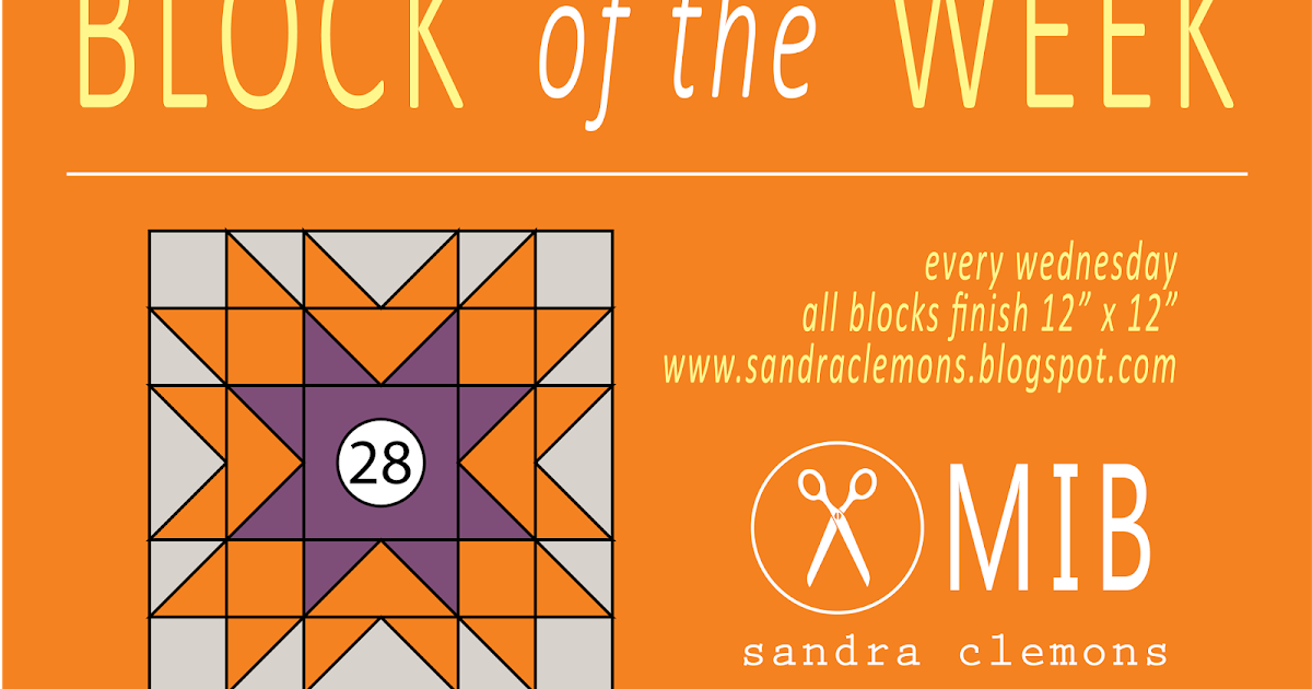 Sandra Clemons: Block of the Week 28