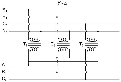 4 wire Delta to three phase 4 wire Wye??? : r/electricians