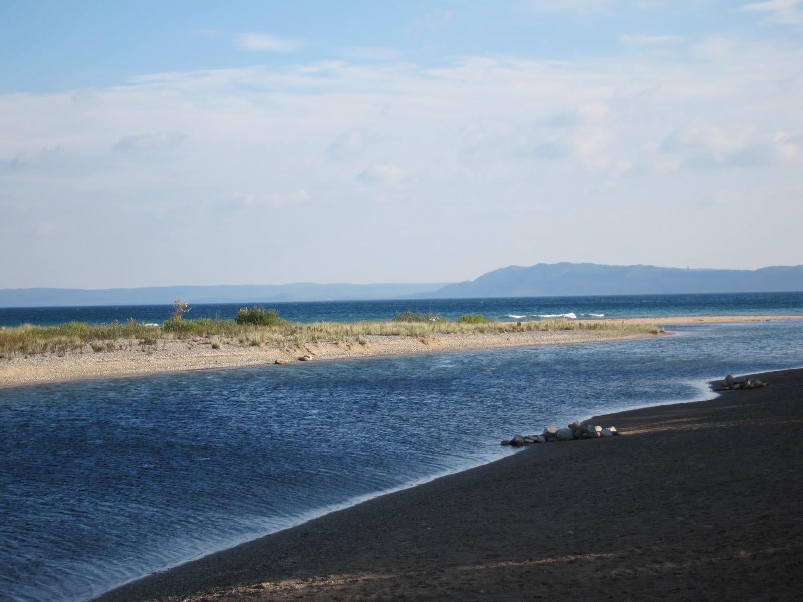 A Tomato named Beulah: Late fall at the Platte River and Lake Michigan