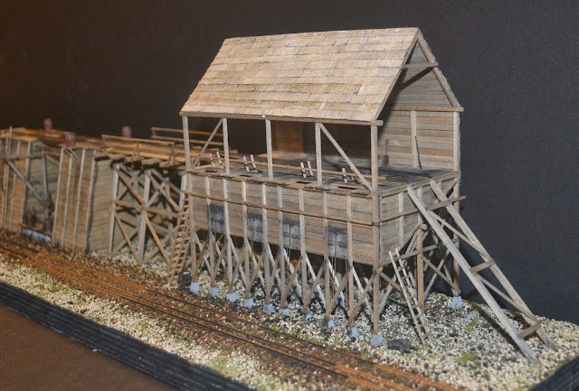 Nirvana Valley Model Railroad: Fine Scale Miniature Coal Dock #155