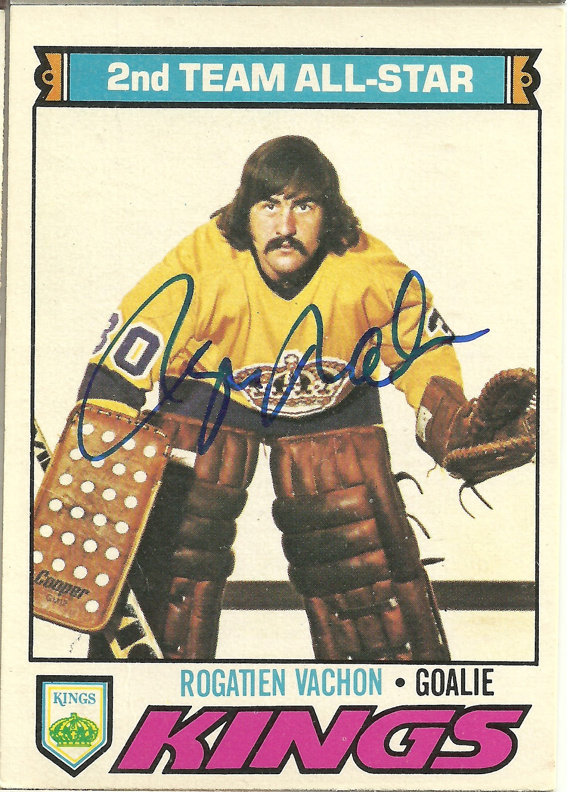 Hell's Valuable Collectibles: Rogatien Vachon: 5 Autographed Cards (Part 1)