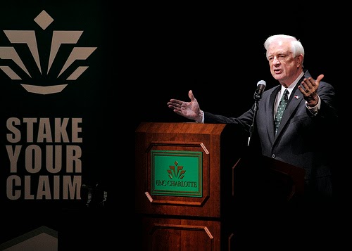 UNC Charlotte News: Former Gov. Jim Hunt Speaks on Educational Leadership