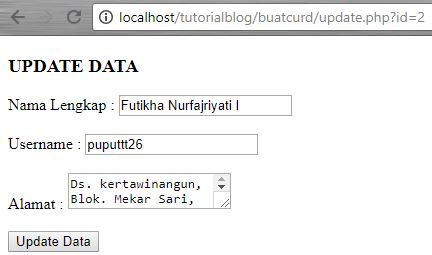 Membuat CRUD Sederhana dengan PHP MYSQLi | BETE blog