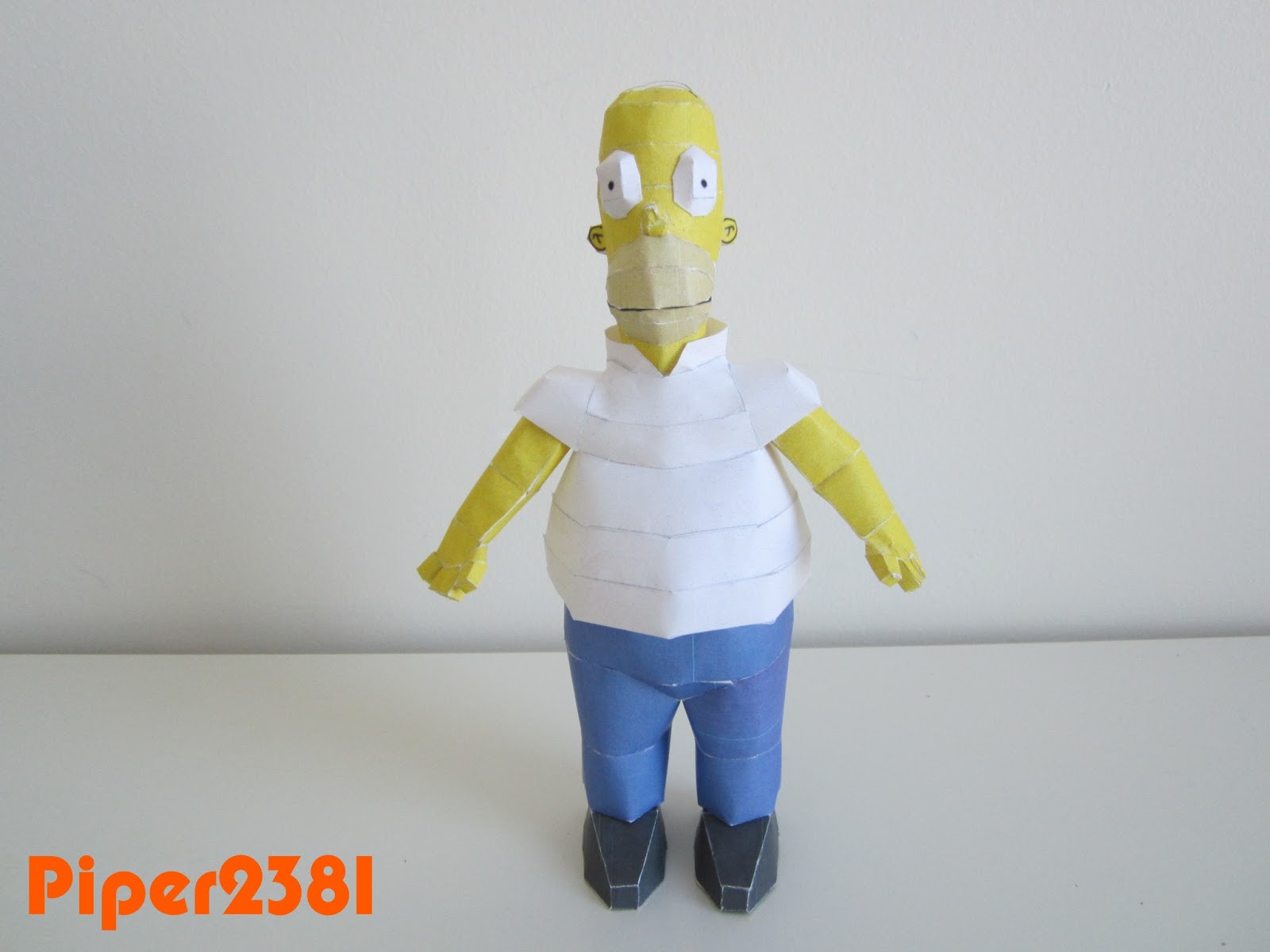 Piper2381: Homer Simpson Papercraft