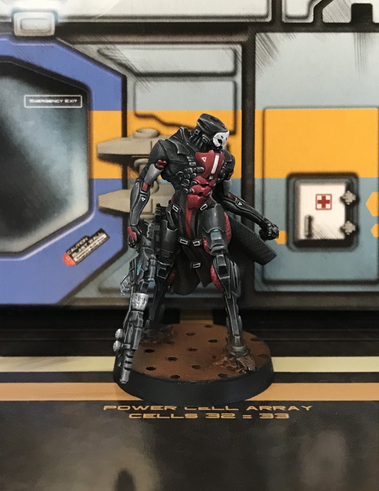 INFINITY NOMADS TUNGUSKA: Hollow Men (Multi Rifle + Pitcher)