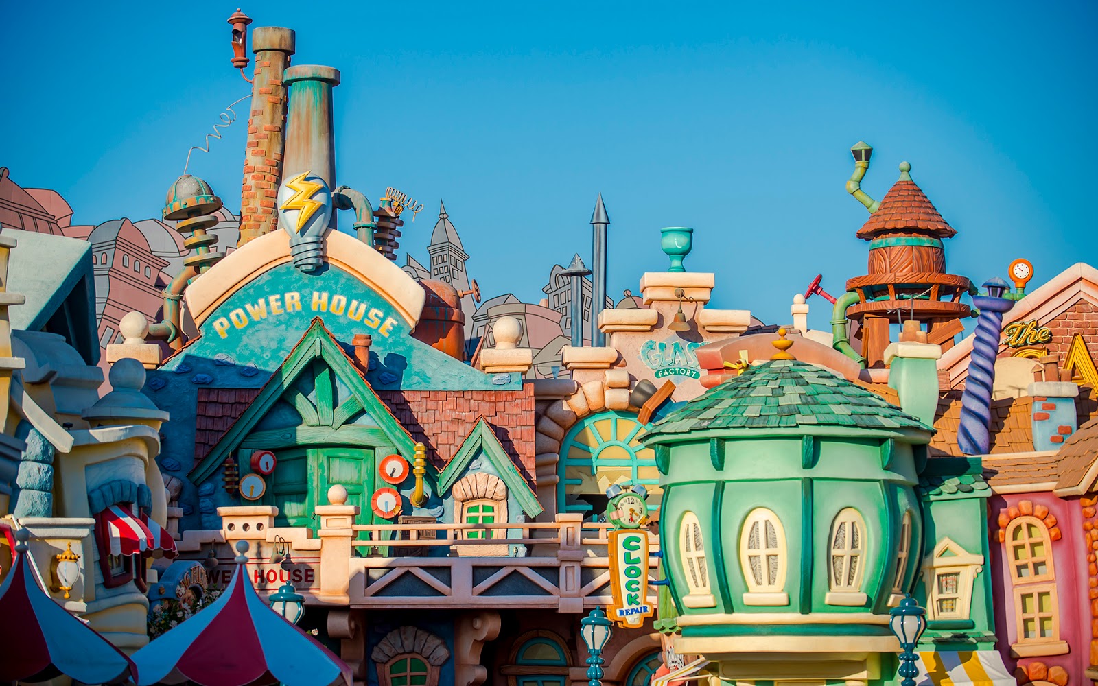 The Toontown Skyline