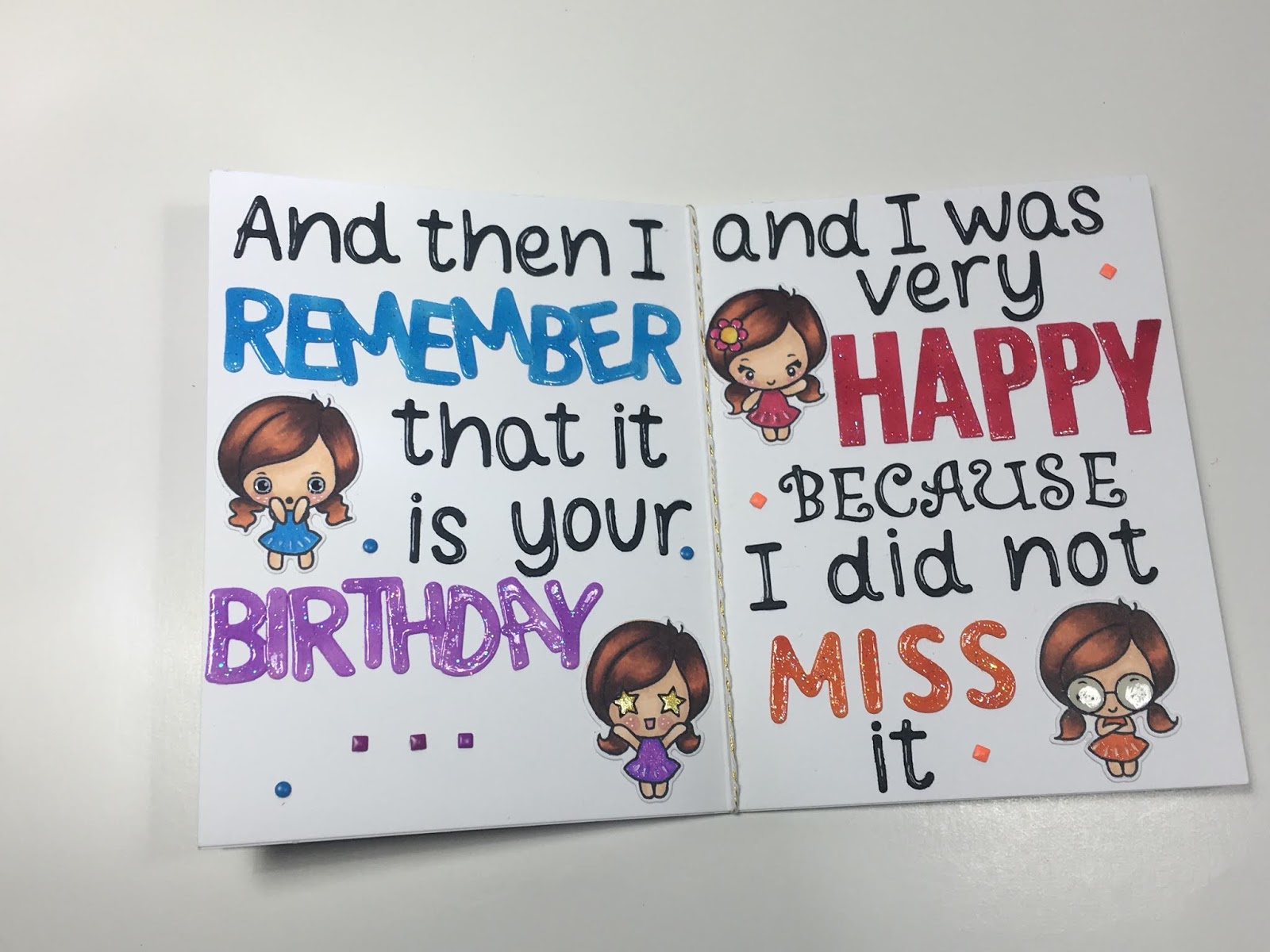 Crafty Gabby: STORY BOOK CARD