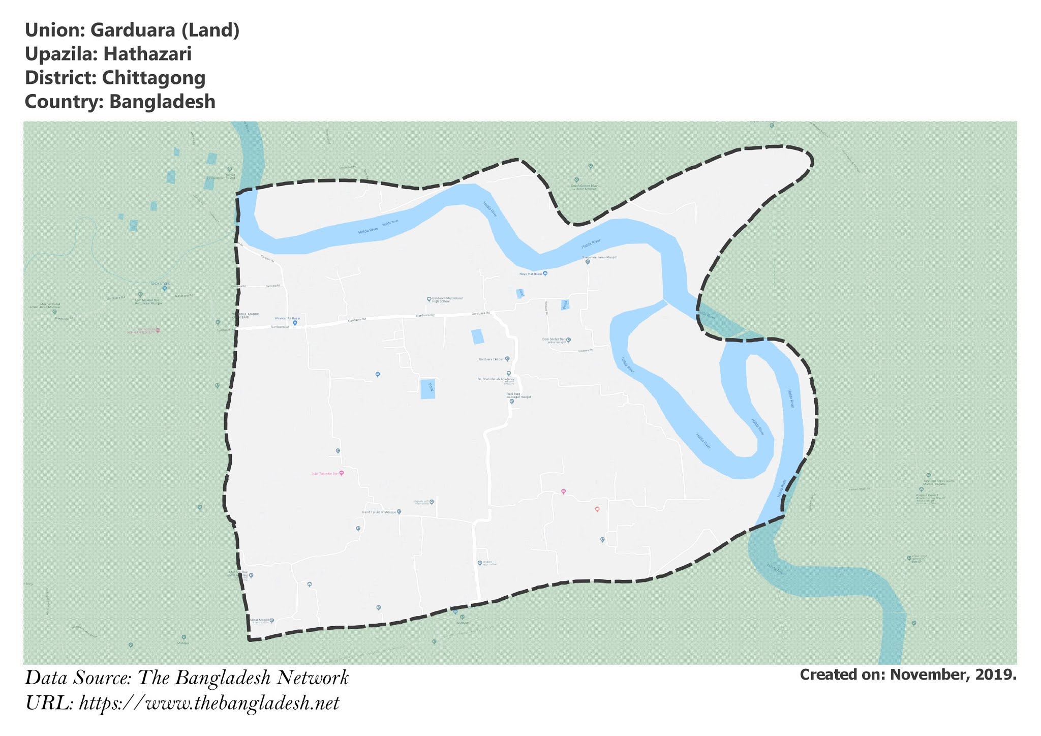 Garduara Union, Chittagong