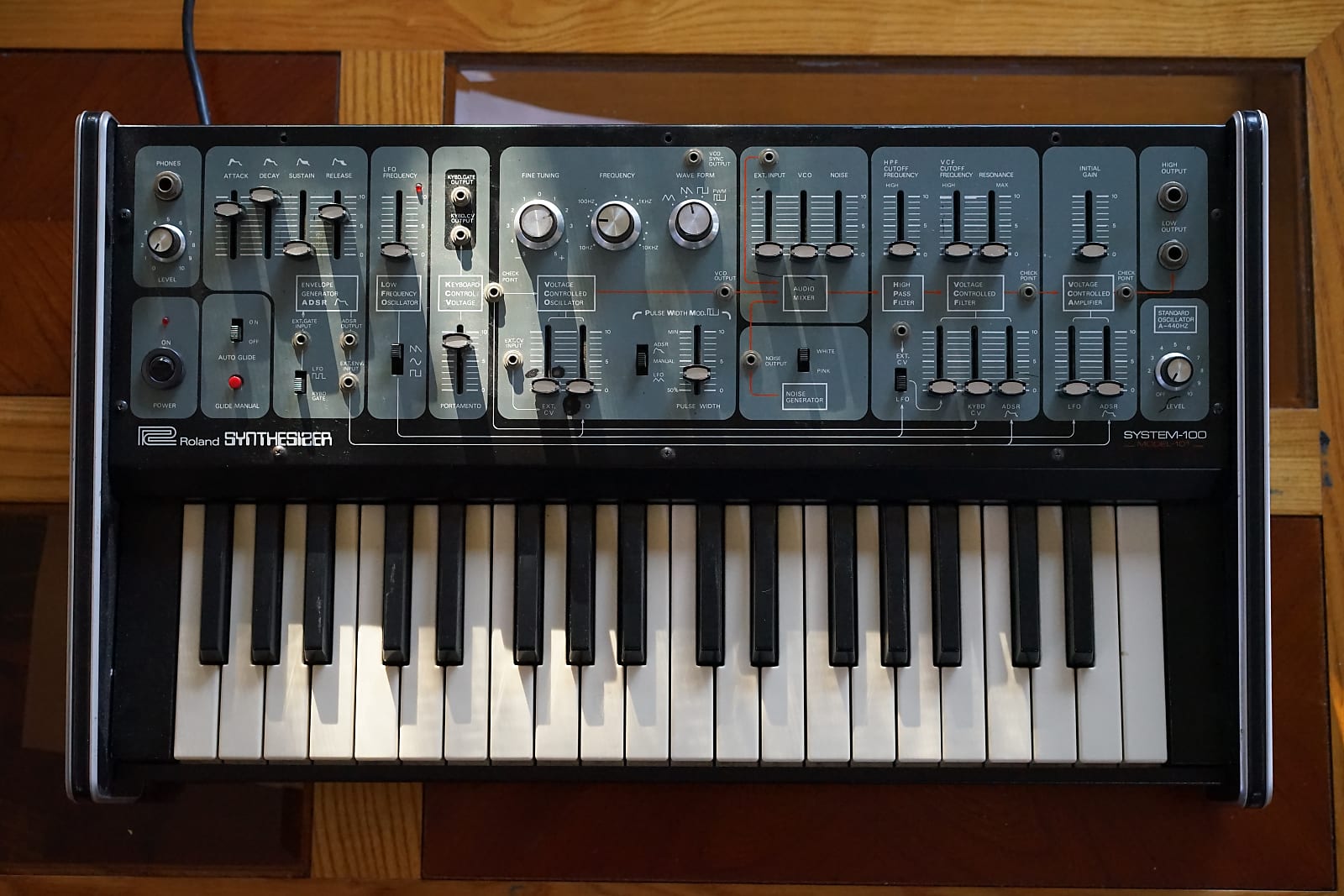 MATRIXSYNTH: Roland System 100 Model 101 Keyboard SN 460458 w/ Original Box