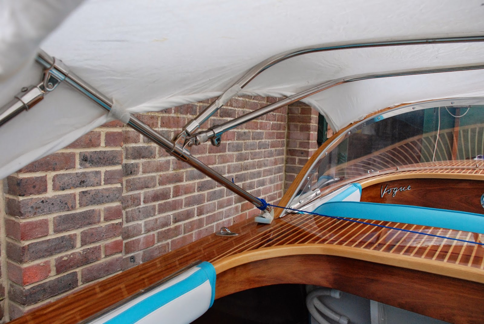 my wooden speed boat build: Canopy Frame