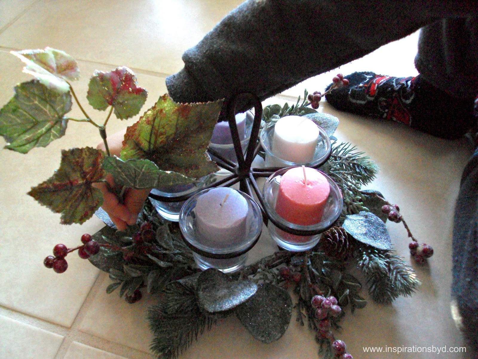 Inspirations by D: Advent Wreath for Kids