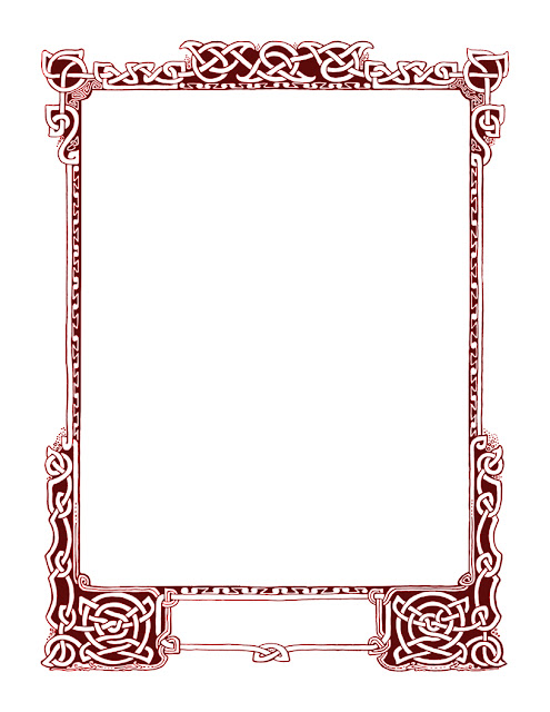 Plush Possum Studio: Plush Page Frames: Celtic Knotwork Beauties