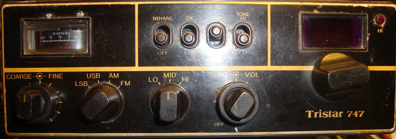 RADIO SELLER: CB Tristar 747 sell as a Part ( Sold )