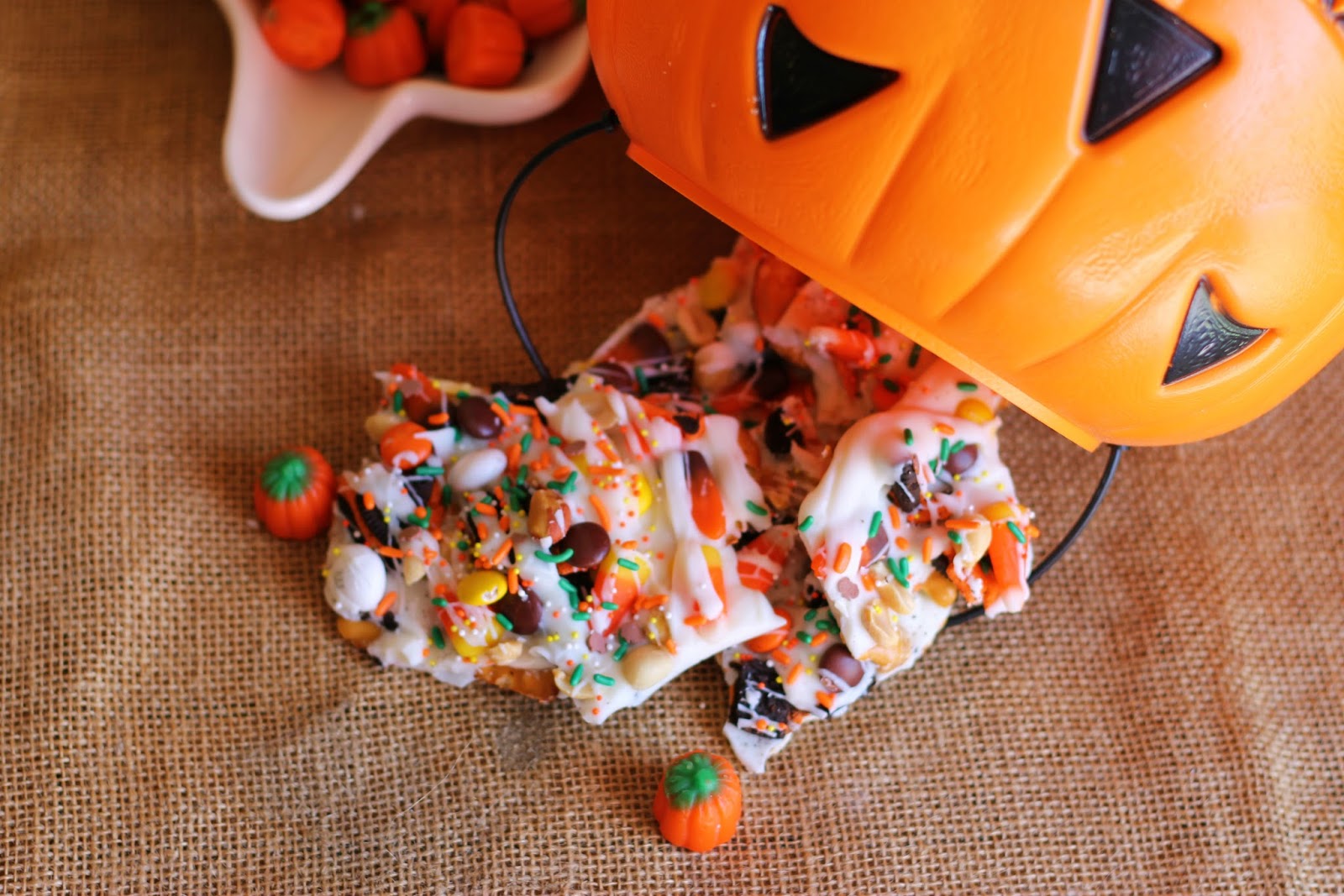 Forking Up: HALLOWEEN - Monster Mash Candy Bark