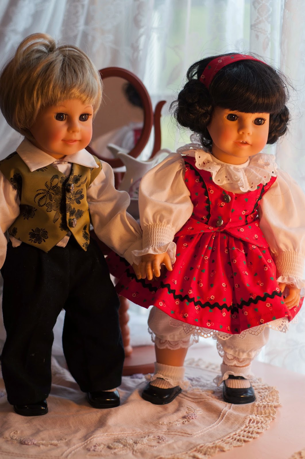 Dotsydoodle: Engel Puppen Dolls