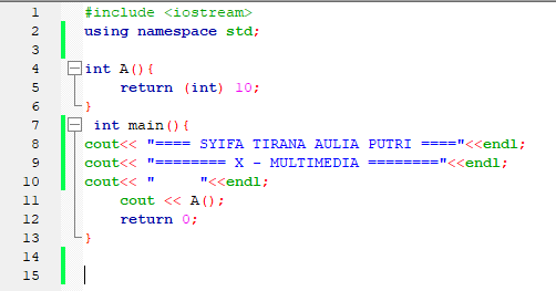 FUNGSI PADA C++