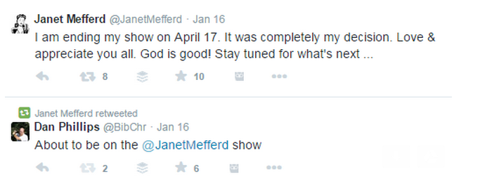 Pyromaniacs: Janet Mefferd: the interviewer interviewed (Part One)