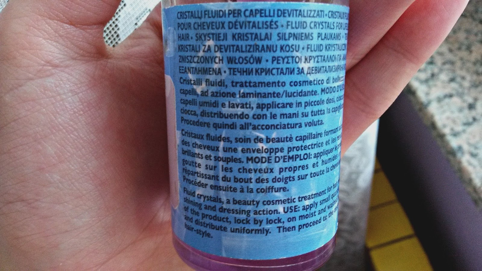 Pinkina: Parisienne Italia - Cristalli fluidi - Tekući kristali za ...