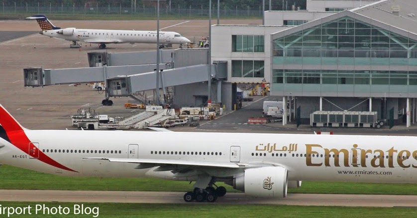 Birmingham Airport Photo Blog: Emirates Boeing 777 A6-EGT is the first ...