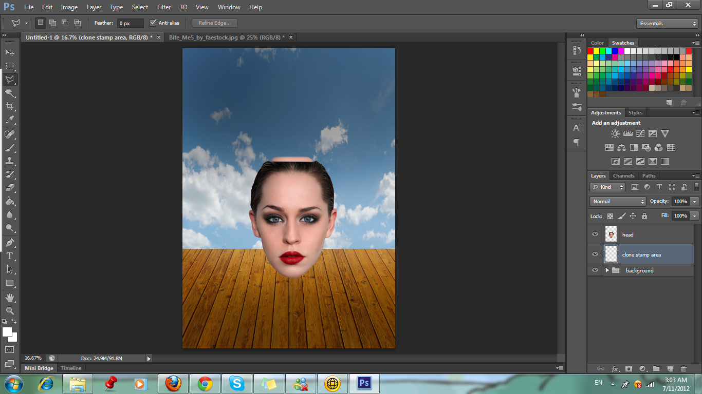 Design Journal: surrealism photoshop :)