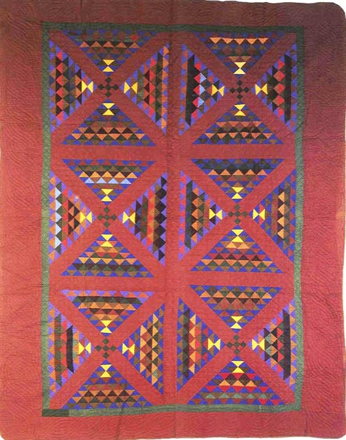 Barbara Brackman's MATERIAL CULTURE: Regional Pattern: Railroad Crossing