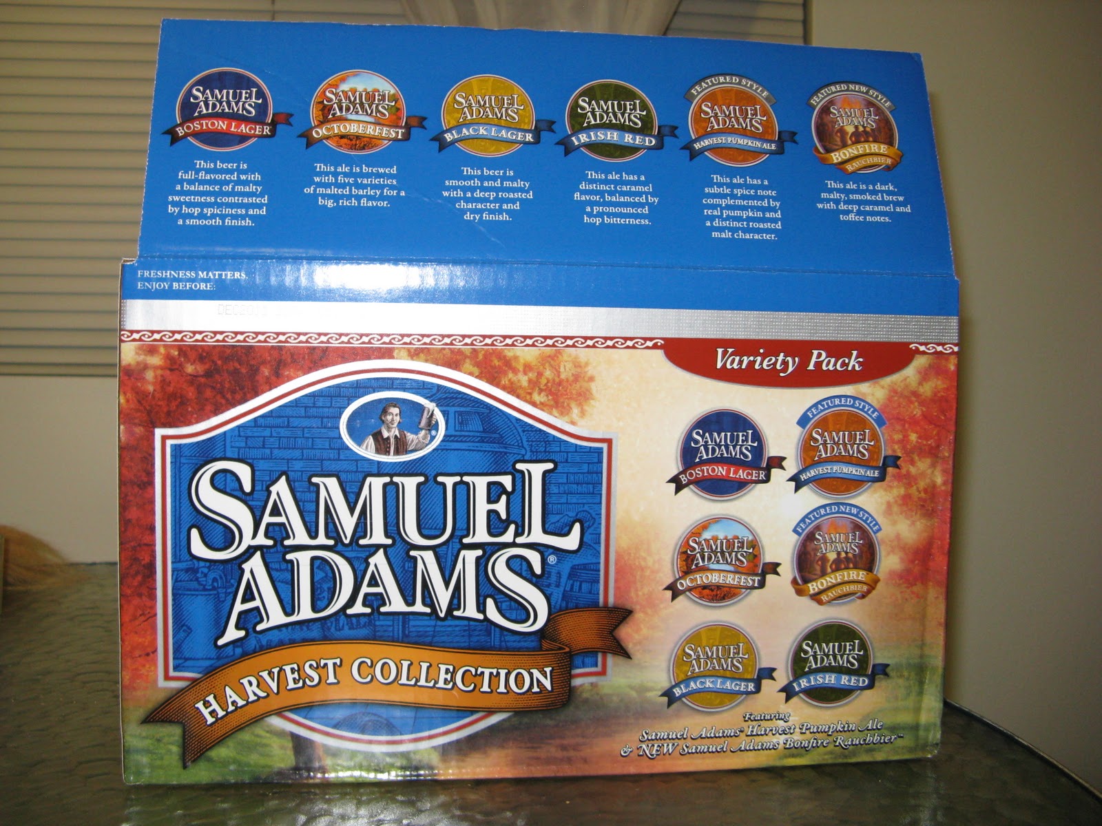 Rhapsody in Brew: Boston Beer Co. -- Samuel Adams Harvest Collection ...