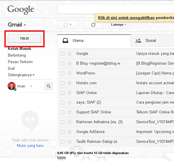 Cara Mudah Mengirim Email Menggunakan Gmail atau Yahoo